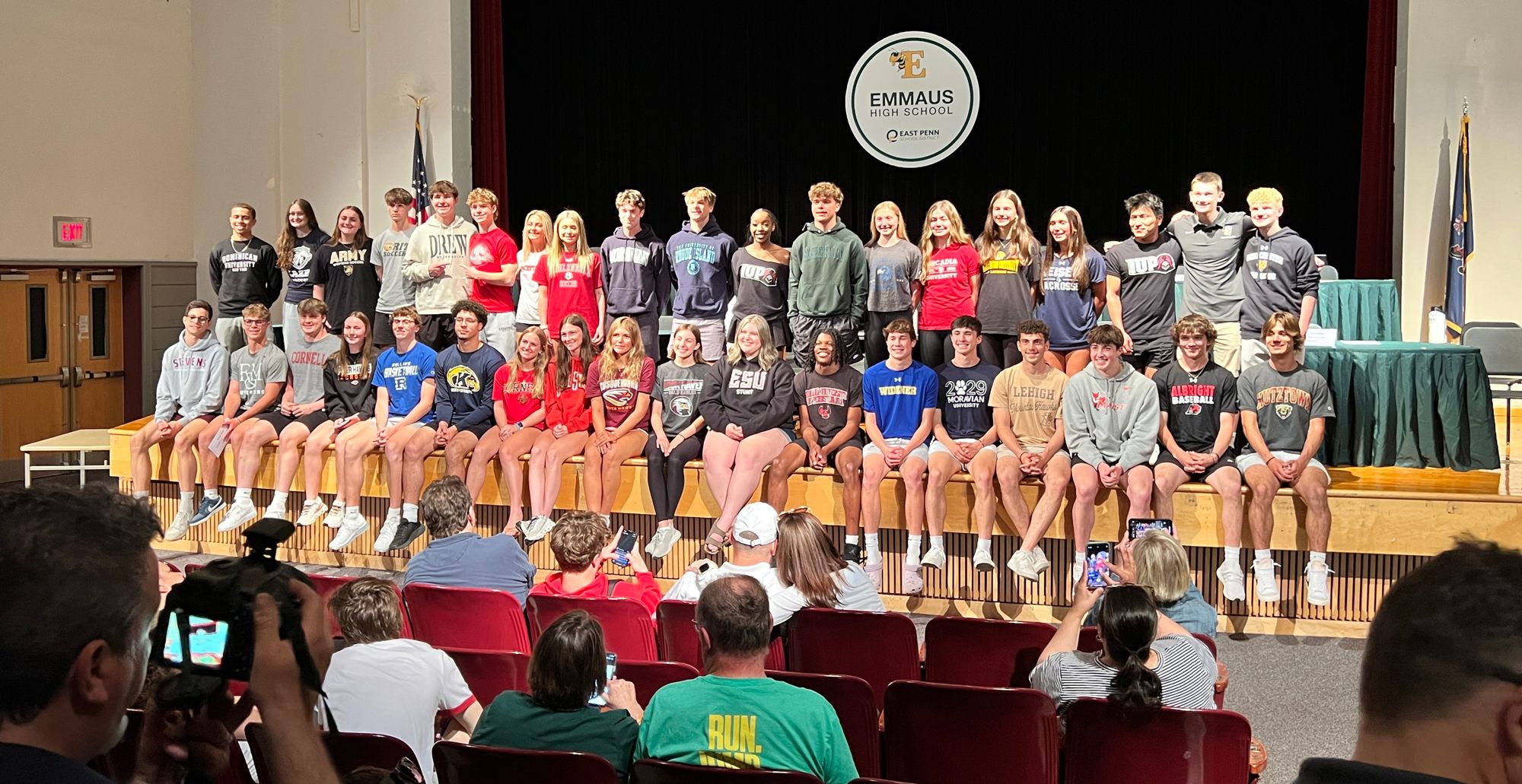 Emmaus High School recognizes 37 student-athletes at signing ceremony ...