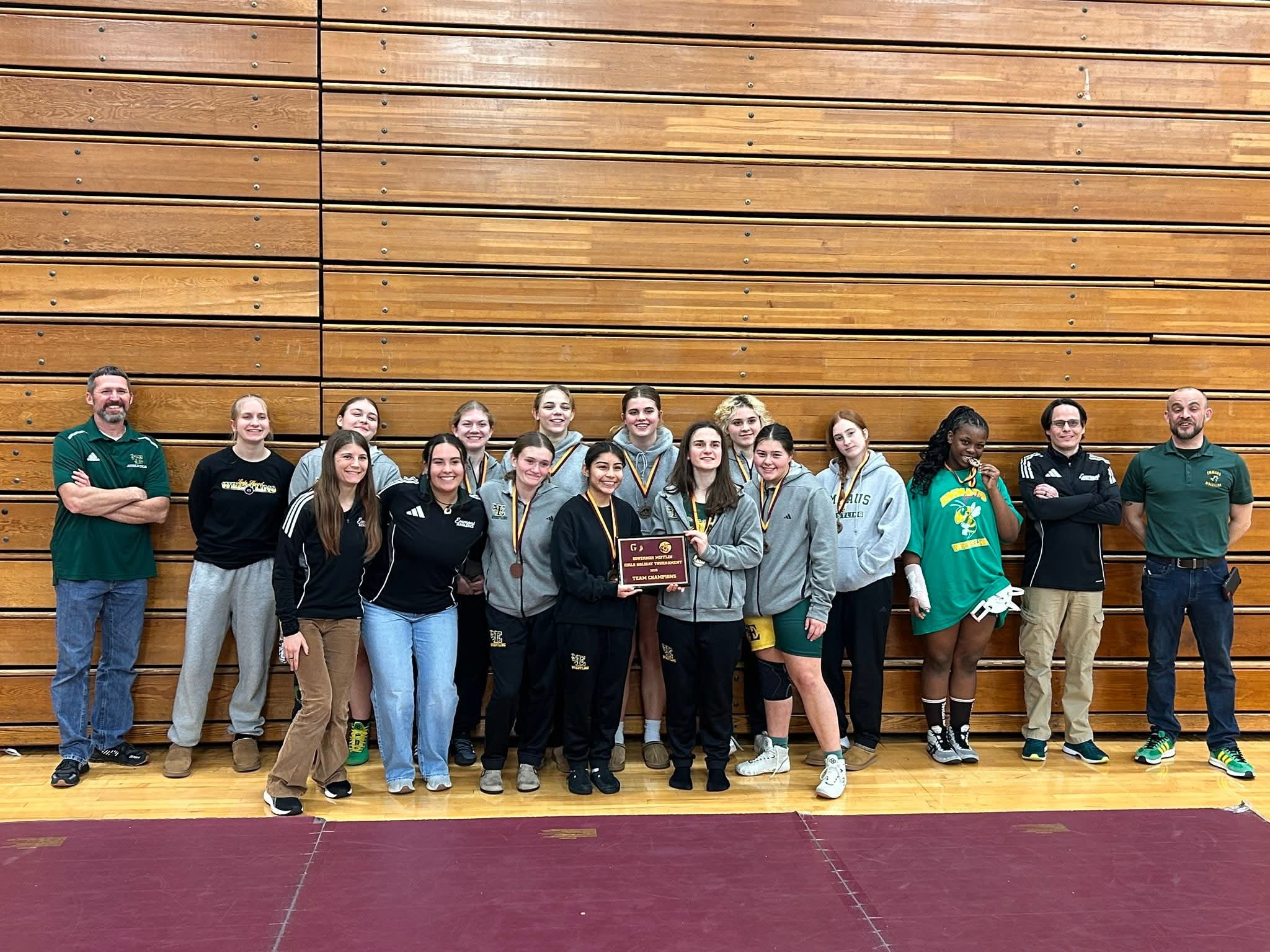Girls Wrestling - Kroope, Jamaica and Lysinger capture individual ...