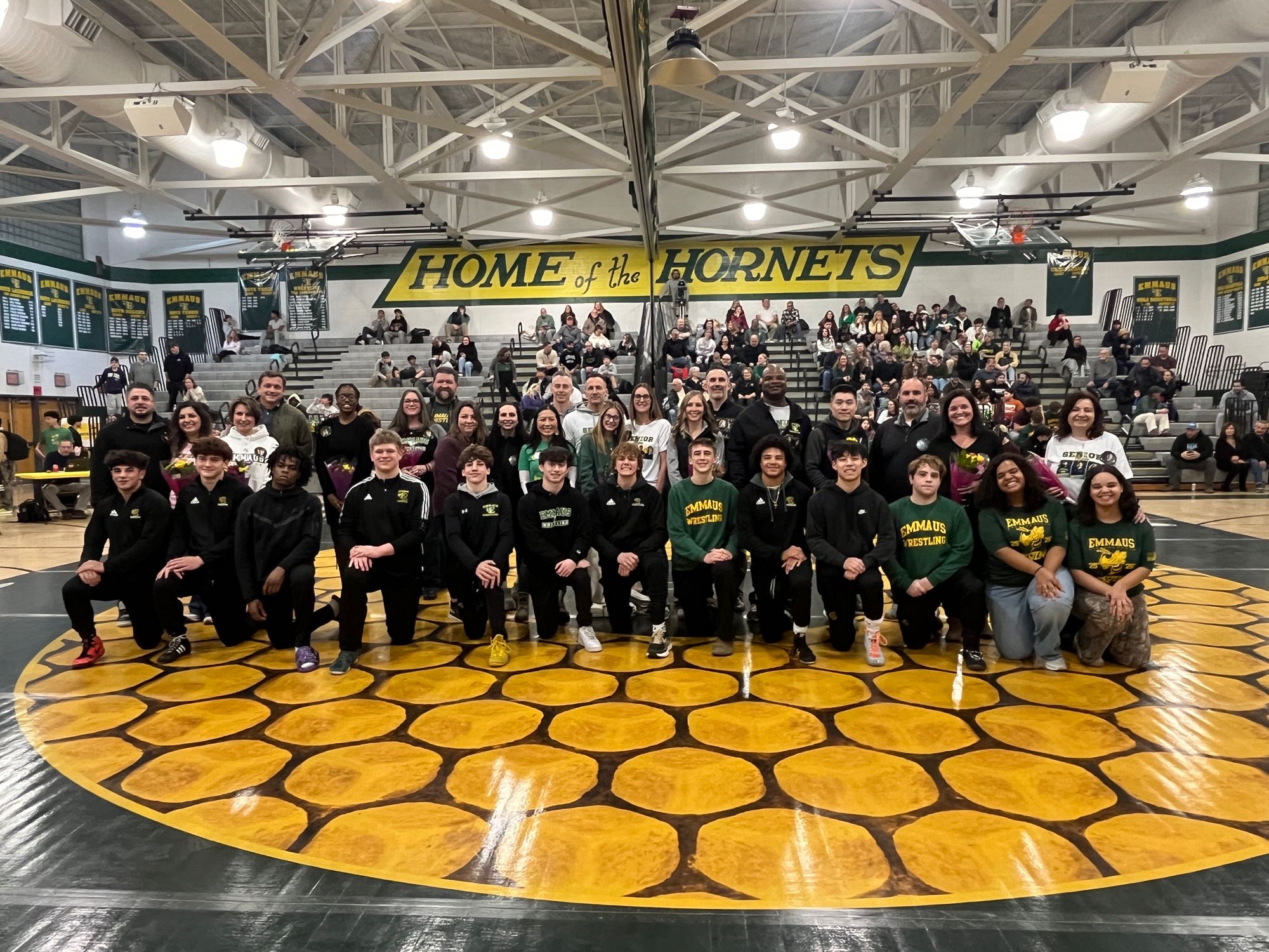 Wrestling - Hornets overcome early deficit, defeat rival Parkland 43-20 ...